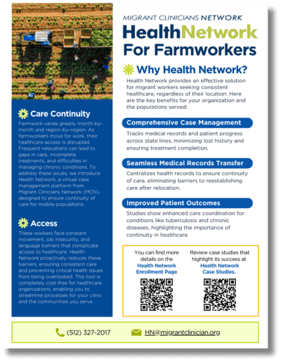 Health Network | Migrant Clinicians Network